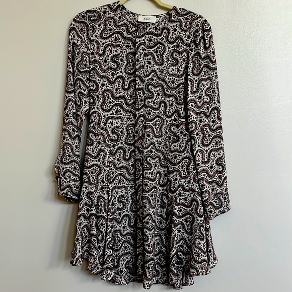 A.L.C. | Dresses | Flouncy Paisley Dress By Alc | Poshmark